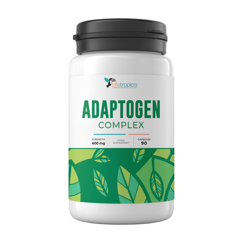 Lifetropics Adaptogen Complex - 600mg Ashwagandha, Rhodiola Rosea ...