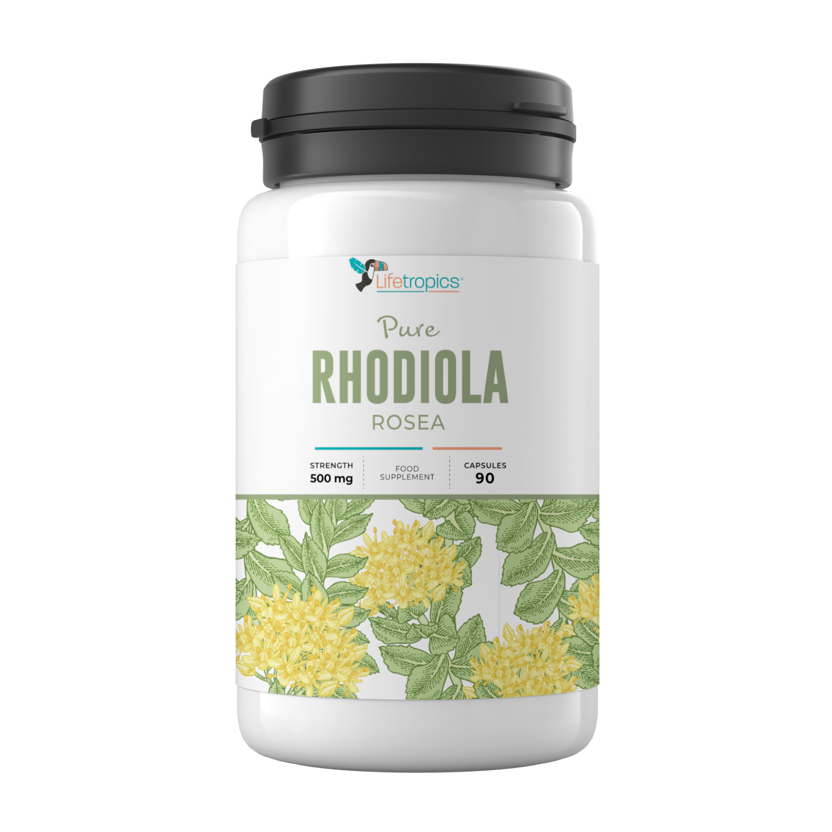 Lifetropics Pure Rhodiola Rosea - 500mg Rhodiola Rosea Extract ...