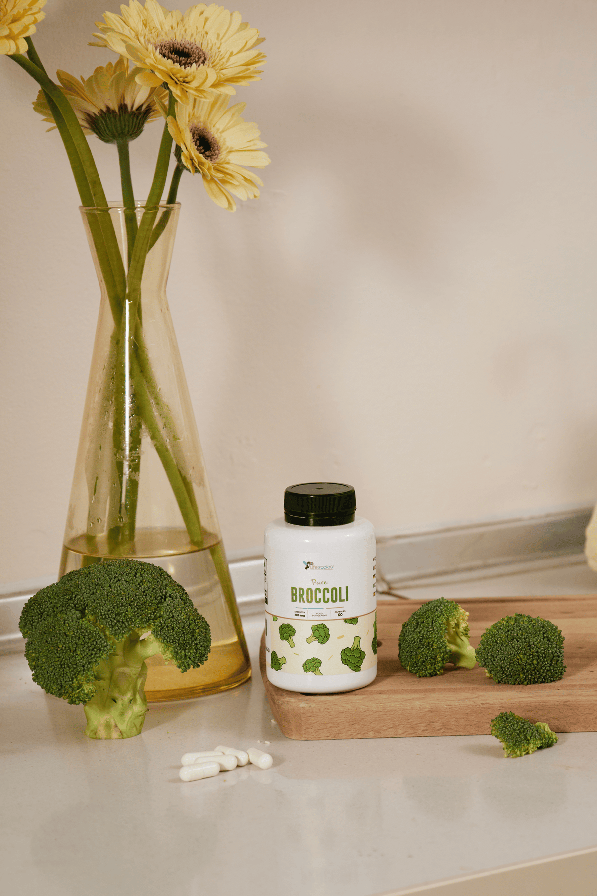 Lifetropics Pure Broccoli - 500mg Broccoli Extract (10% Sulforaphane ...