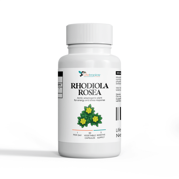 Lifetropics Pure Rhodiola Rosea - 500mg Rhodiola Rosea Extract ...